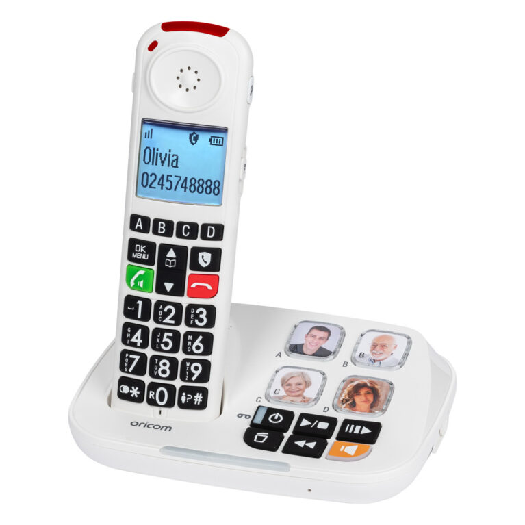 Amplified Big Button Cordless Phone - Realtime Networks